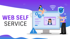Web Self-Service PowerPoint and Google Slides Template - PPT Slides