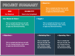 Project Overview PowerPoint and Google Slides Template - PPT Slides