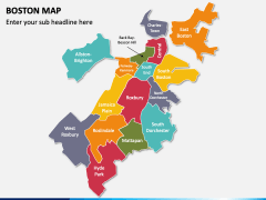 Boston Map for PowerPoint and Google Slides - PPT Slides