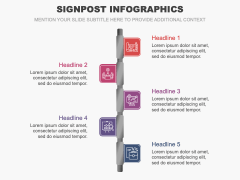 Signpost Infographics for PowerPoint and Google Slides