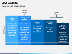 Cost Baseline PowerPoint and Google Slides Template - PPT Slides