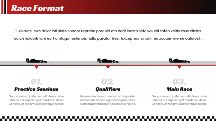Free - F1 Race Presentation Theme for PowerPoint and Google Slides - PPT Slides