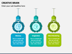 Creative Brain PowerPoint and Google Slides Template - PPT Slides
