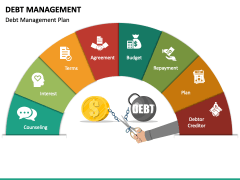 Debt Management PowerPoint and Google Slides Template - PPT Slides