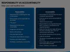 Responsibility Vs Accountability PowerPoint and Google Slides Template - PPT Slides