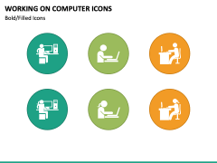Working on Computer Icons for PowerPoint and Google Slides - PPT Slides
