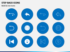 Step Back Icons for PowerPoint and Google Slides - PPT Slides