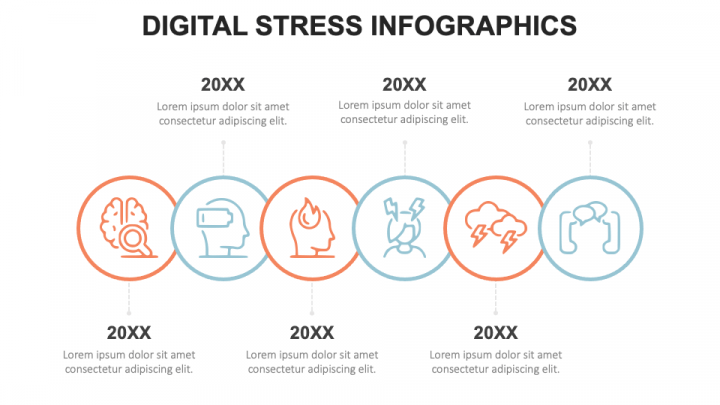 Free - Digital Stress Infographics for PowerPoint and Google Slides ...
