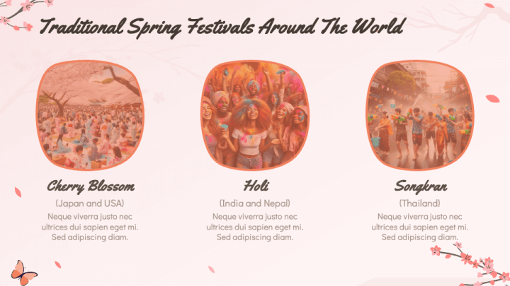 Free - Spring Season Theme for PowerPoint and Google Slides - PPT Slides