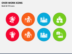Over Work Icons for PowerPoint and Google Slides - PPT Slides