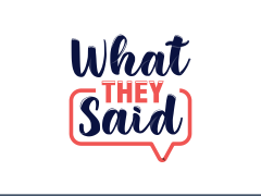 What They Said Typography for PowerPoint and Google Slides - PPT Slides
