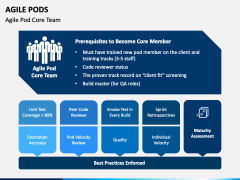 Agile Pods PowerPoint and Google Slides Template - PPT Slides