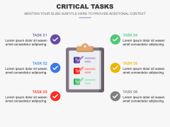 Critical Tasks PowerPoint and Google Slides Template - PPT Slides