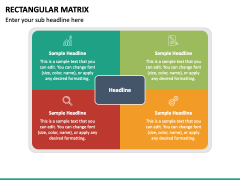 Rectangular Matrix for PowerPoint and Google Slides - PPT Slides