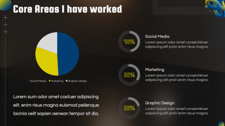 Digital Marketing Portfolio PowerPoint and Google Slides Template - PPT ...