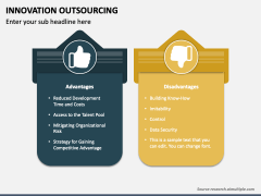 Innovation Outsourcing PowerPoint and Google Slides Template - PPT Slides