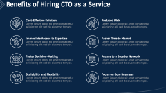 CTO as a Service PowerPoint and Google Slides Template - PPT Slides