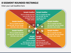 8 Segment Rounded Rectangle for PowerPoint and Google Slides - PPT Slides