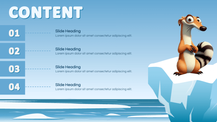 Free - Ice Age Presentation Theme for PowerPoint and Google Slides ...