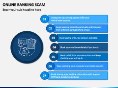 Online Banking Scam PowerPoint and Google Slides Template - PPT Slides