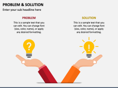 Free - Problem and Solution Slides for PowerPoint and Google Slides