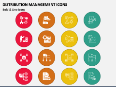 Distribution Management Icons for PowerPoint and Google Slides - PPT Slides