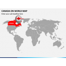 Canada Map template for PowerPoint and Google Slides - PPT Slides