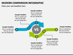 Modern Comparison Infographic for PowerPoint and Google Slides - PPT Slides