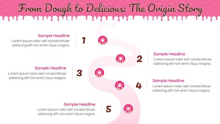 Free - Donut Theme for PowerPoint and Google Slides - PPT Slides