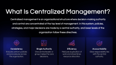 Centralized Management PowerPoint and Google Slides Template - PPT Slides