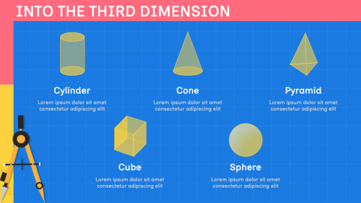 Free - Geometry Lesson PowerPoint and Google Slides Template - PPT Slides
