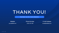 Blue Background Presentation for PowerPoint and Google Slides - PPT Slides