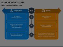 Inspection Vs Testing PowerPoint Template and Google Slides Theme