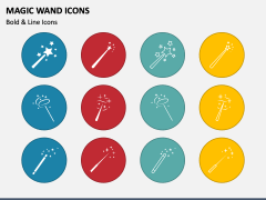 Magic Wand Icons for PowerPoint and Google Slides - PPT Slides