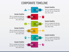 Corporate Timeline PowerPoint and Google Slides Template - PPT Slides