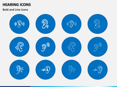 Hearing Icons for PowerPoint and Google Slides - PPT Slides