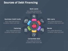 Debt Financing PowerPoint and Google Slides Template - PPT Slides