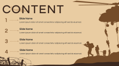 Free - Battle Theme for PowerPoint and Google Slides - PPT Slides