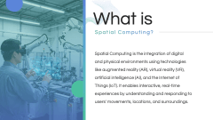 Spatial Computing PowerPoint and Google Slides Template - PPT Slides