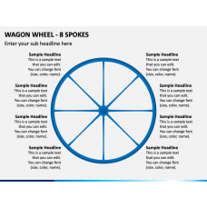 PowerPoint 8 Spokes Diagram
