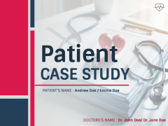 Patient Case Study Presentation for PowerPoint and Google Slides - PPT ...