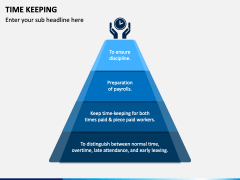 Time Keeping PowerPoint and Google Slides Template - PPT Slides