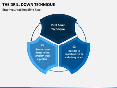 The Drill Down Technique PowerPoint and Google Slides Template - PPT Slides