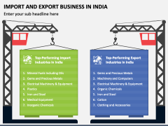 Import And Export Business in India PowerPoint and Google Slides ...