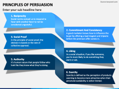 Principles of Persuasion PowerPoint and Google Slides Template - PPT Slides