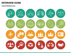Interview Icons for PowerPoint and Google Slides - PPT Slides