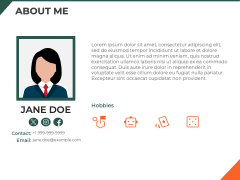 Free - Academic Resume PowerPoint Template and Google Slides Theme