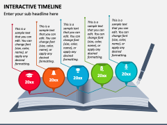 Interactive Timeline PowerPoint and Google Slides Template - PPT Slides