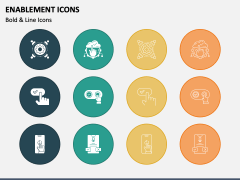 Enablement Icons for PowerPoint and Google Slides - PPT Slides