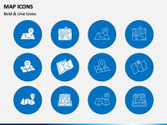 Map Icons for PowerPoint and Google Slides - PPT Slides